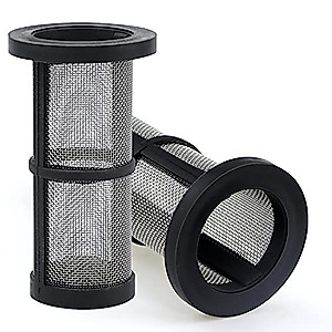 Funmit in-Line Filter Screen 48-222 Replacement for Zodiac Polaris 180, 280, 380, 3900 Model Pool Cleaner in-Line Filter Screen 48-222 (2 Pack)