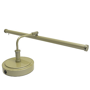Cocoweb 4" Height Piano Desk Lamp - Antique Brass - PLED101ABD