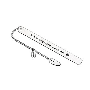 Inspirational Bookmark Gifts for Women Men, Christmas Gift for Son Daughter, Birthday Gift for Best Friend, Graduation Gift for Her Him Boy Girl, Retirement Anniversary Present for Coworker Book Lover