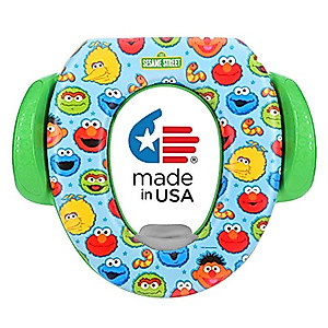 Sesame Street"Best Friends" Soft Potty Seat 1 Count (Pack of 1)