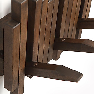 GOGREEBELL Natural Wood Wall Mounted Piano Coat Rack| Coat Rack Wall Mount| Flip Down Wall Hook Rack 3 Hooks| Entryway Wall Art Hook,Made of Acacia Wood (Dyed with Wood Wax Oil).Wall Art