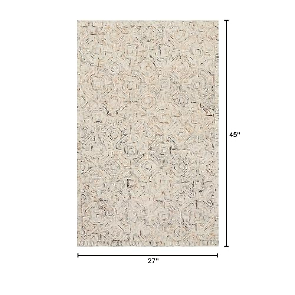 Loloi II Ziva Collection ZV-02 Multi 2'-3" x 3'-9" Accent Rug