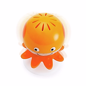 Hape Put-Stay Rattle Set | Three Sea Animal Suction Rattle Toys, Baby Educational Toy Set