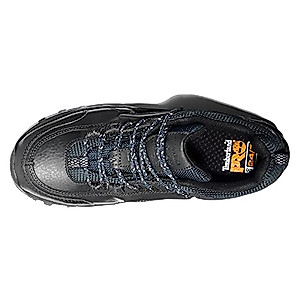 Timberland PRO Men's Mudsill Steel Safety Toe Industrial Hiker Work Shoe, Black, 10.5 Wide