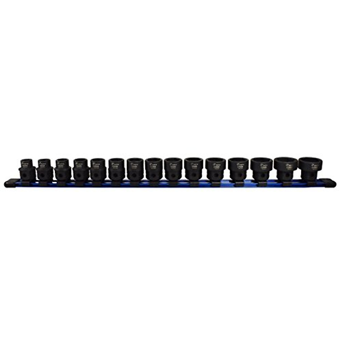 Astro Pnematic - 15Pc 1/2" Drive Low Profile Nano Impact Sockets - Metric (model: 78215)