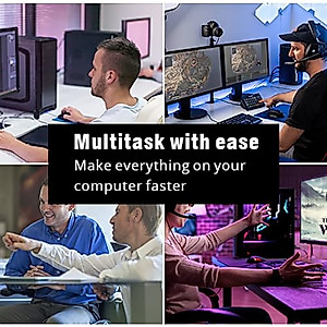 DDR3L 1600MHz Udimm Ram 8GB Kit (4GBX2) PC3L-12800/PC3L-12800U 4GB CL11 240 Pin Non ECC Unbuffered 1.35V/1.5V Desktop Computer Memory Ram Module Upgrade