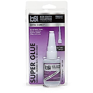 Bob Smith Industries BSI-133H Insta-Cure+ Gap Filling Super Glue, Clear,1 oz.