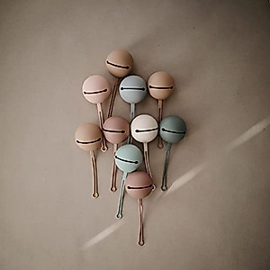 mushie Silicone Pacifier Holder Case (Shifting Sand