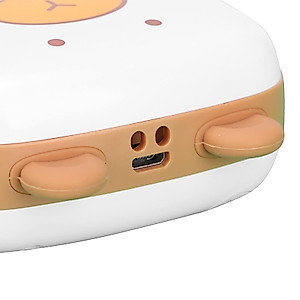 Mini Photo Printer, Cute Bear Shape Wireless Photo Printer, Portable Printer for Smartphones, Compatible with OX S, Android & Bluetooth Devices, Pocket-Size, 57 x 30mm Printing Paper