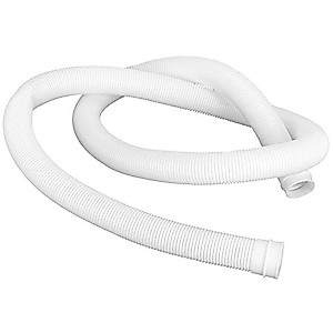 1.5m Swimming Pool Replacement Hose Filter Pump Hose with Buckles Clamps Parts for Garden Patio Above Ground Swimming Pools