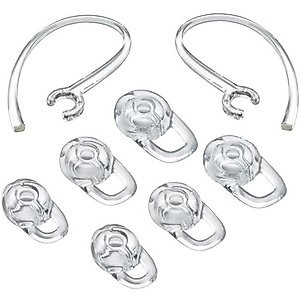 D & K Exclusives Earbuds Eargel Earhooks Replacement Earbuds Ear-Tips and Earhook 2 Small 2 Medium 2 Large and 2 Earhook