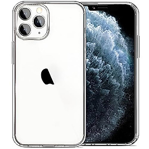 JJGoo Compatible with iPhone 11 Pro Case Clear, Transparent Soft Shockproof Protective Slim Thin Bumper Cover Phone Case- 5.8inch