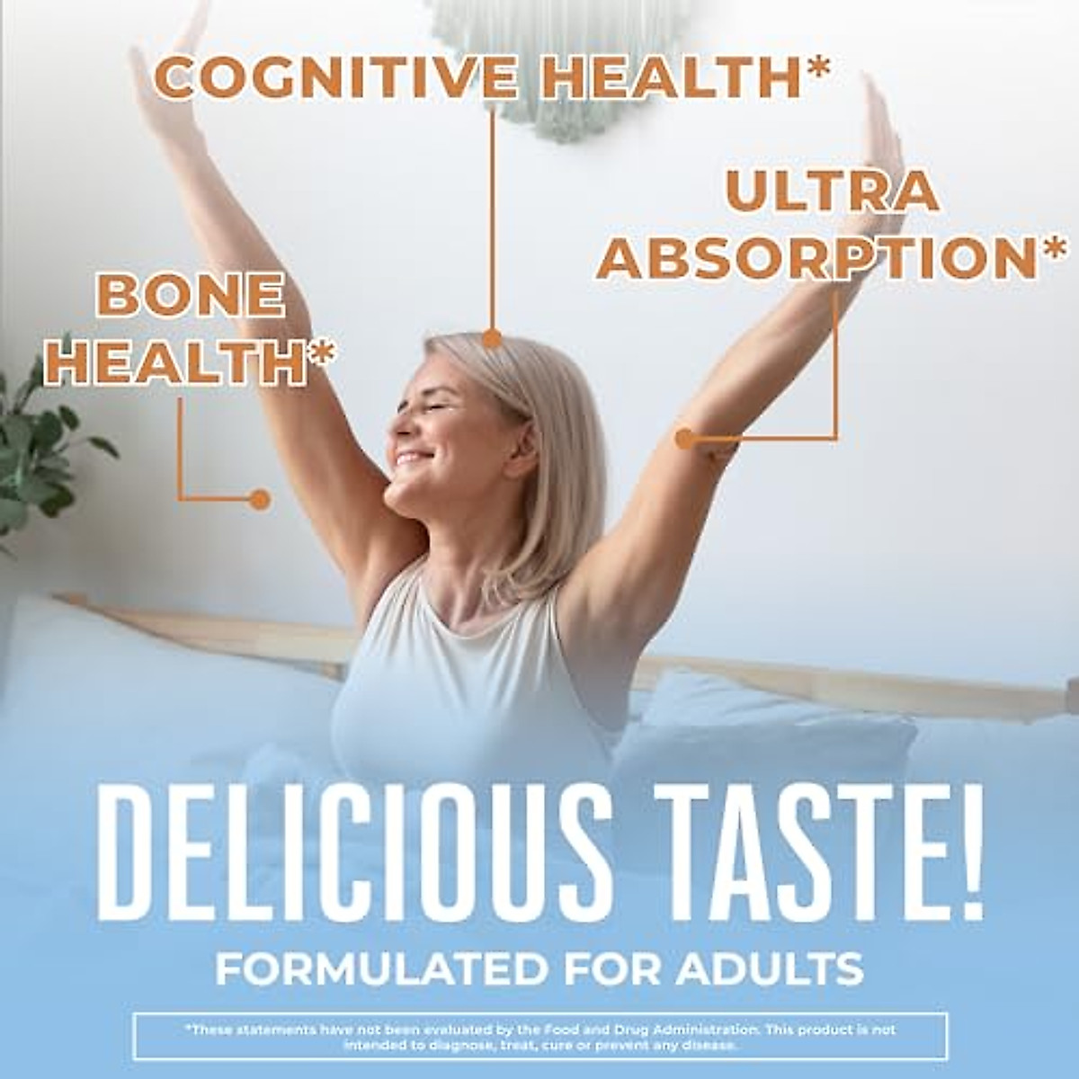 MaryRuth Organics Magnesium Liposomal| Magnesium Supplement | Magnesium Bisglycinate | Muscle & Bone Support | Mood Support Vitamin | Vegan | Non-GMO | Gluten Free | 15.22 Fl Oz | 30 Servings