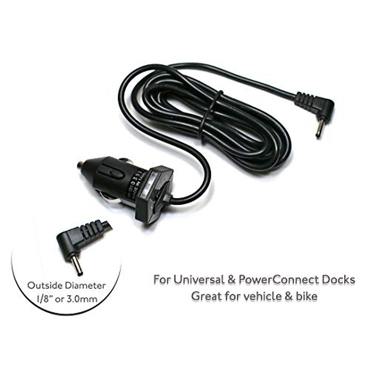 EDO Tech Ultra Compact 5V Car Charger Vehicle Motorcycle Power Cord for Sirius XM SUPV1 UC8 SV-3 Sportster Starmate Stratus 3 4 136-4458 Inv2 Stiletto Xm2Go Gex-Inno2 XpressRC Sportscaster Radio Dock