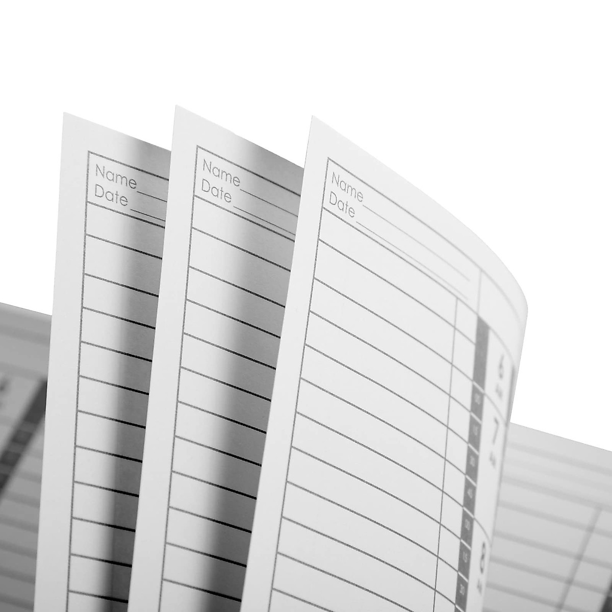 Juvale 200 Page Salon Appointment Book for Hair Stylist, Undated, Daily Planner, Hourly Spiral Book, Marble Design, 2 Columns (14 x 5 In)