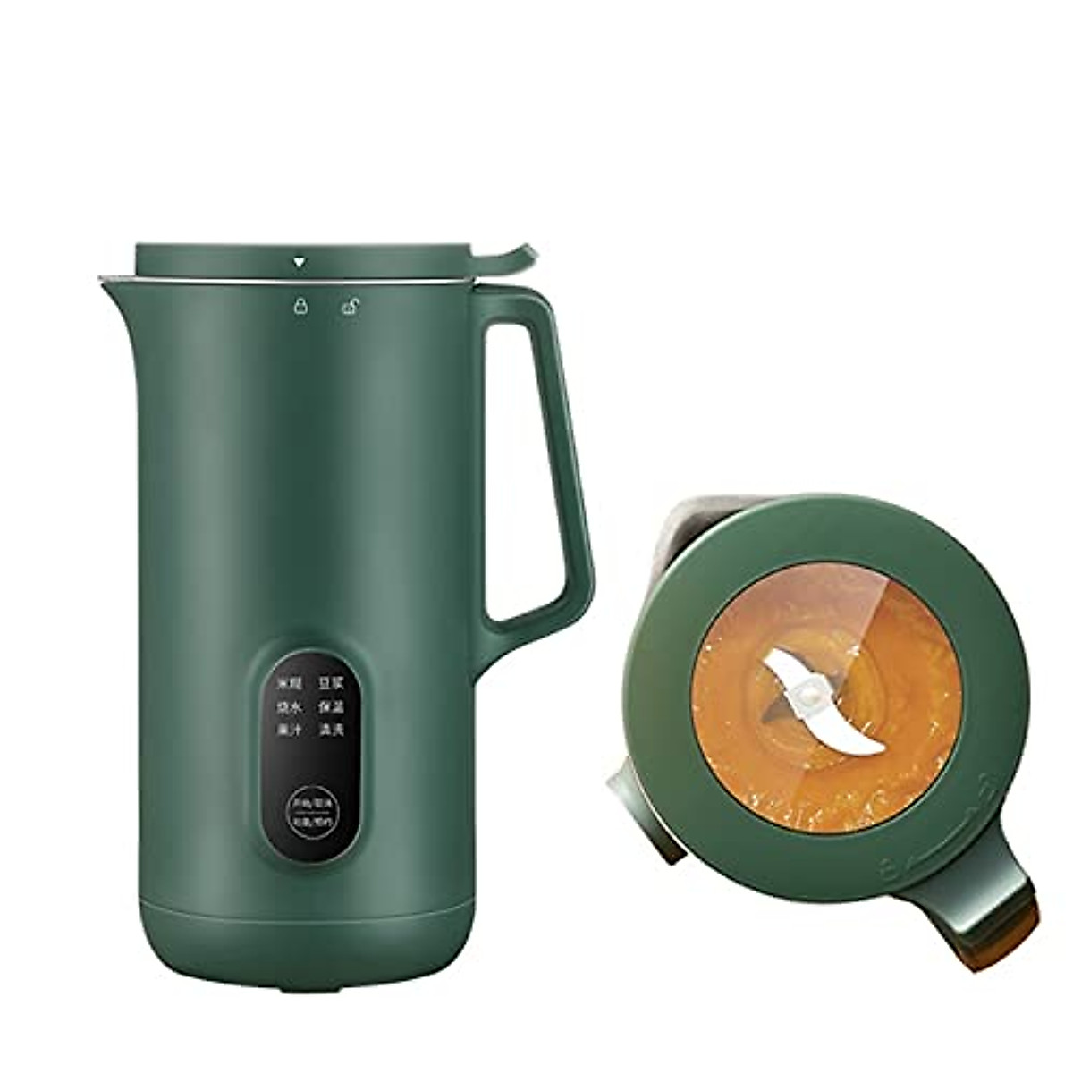 TAPARU Soy Milk Maker DMWD 350ML Automatic Filter-free Soy Milk Machine Electric Blender Mini Juicer Rice Paste Mixer Multifunction Juice Maker 220V