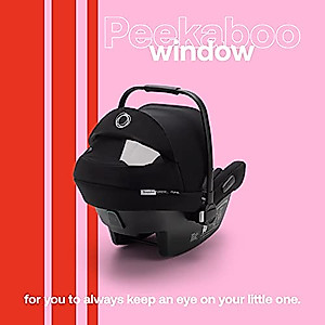 Bugaboo Turtle Air by Nuna Car Seat + Recline Base - Compatible with Bugaboo Fox, Lynx, Donkey Bee and Ant Strollers - Fits Infants 4 to 32 Pounds - Lightweight Car Seat - Grey Melange