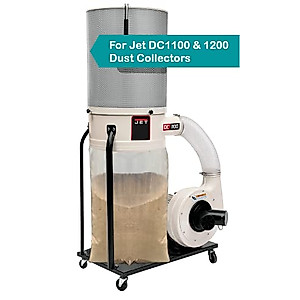 Buckeye Farms Dust Collector Bags compatible with Jet Dust Collector Bags for DC-1100 and 1200 | 5 Pack | Made in USA