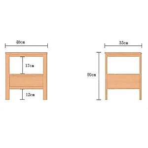 Bedside Table Bedroom Bedside Table, Bedside Table Bedside Table Nordic Locker Bedroom Mini Solid Wood Furniture Simple Modern Small Side Cabinet Bed Narrow Cabinet