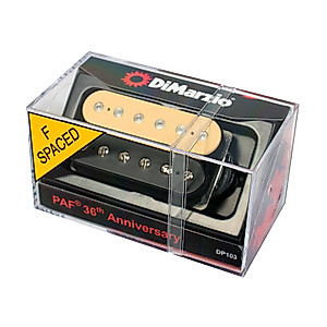 PAF DP103 Humbucker 36th Anniversary F-Spaced Guitar Pickup Black/Creme