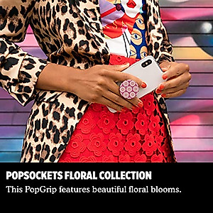 ​​​​PopSockets Phone Grip with Expanding Kickstand, PopSockets for Phone - Daisy Mod Pink