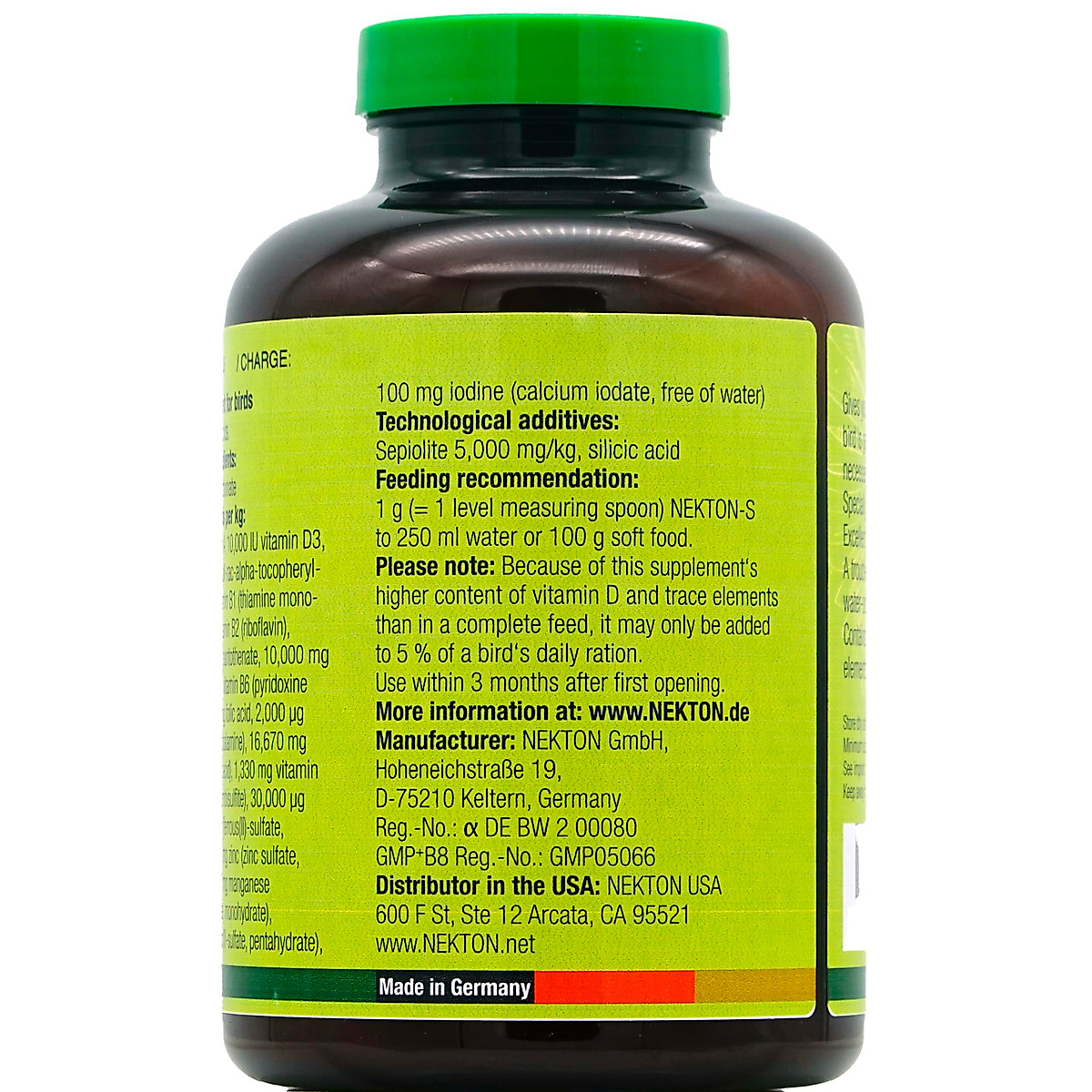 Nekton-S Multi-Vitamin for Birds 330g/ 11.64oz