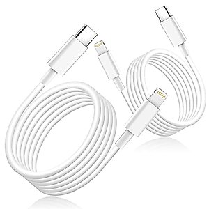Fast iPhone Charger Cable,iPhone Charging Cable Cord [Apple MFi Certified] 2Pack 6FT Long iPhone Charger Cord,USB C to Lightning Cable For iPhone 14/14 Plus/13/13 Pro/12 MiNi/11/11 Pro/XR/iPad/AirPods