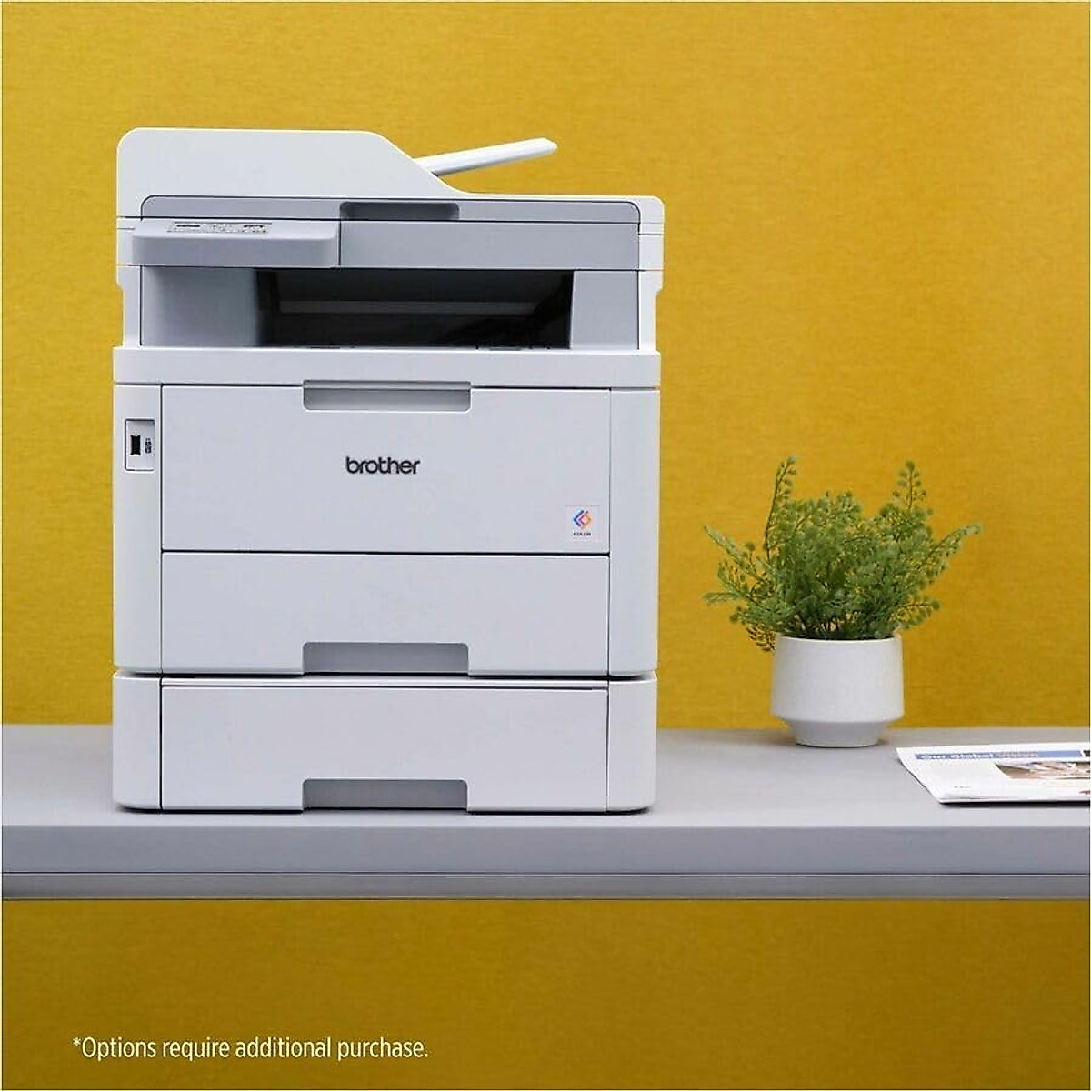 Brother Workhorse MFC-L8395CDW Digital Color All-in-One Printer with Wireless Networking and Duplex Print, Scan, and Copy