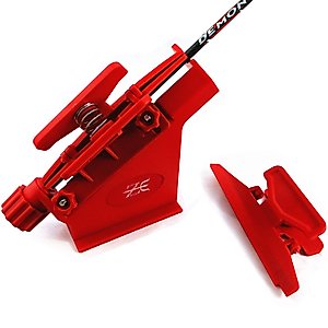 Adjustable Fletching Jig Straight and Helix Tool with Clamp for DIY Archery Arrows Shafts