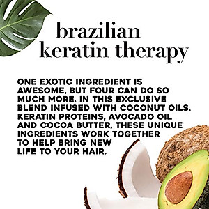 OGX Ever-Straightening + Brazillian Keratin Therapy Conditioner, 13 Ounce