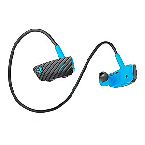 JLab Audio GO Bluetooth Wireless Headphones and Extended Battery (Black/Blue)