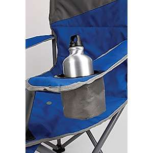Coleman Big and Tall Camp Chair | Folding Beach Chair | Portable Quad Chair for Tailgating, Camping & Outdoors