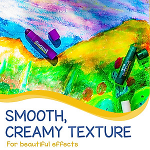 Tempera Paint Sticks (30 Large Paint Sticks) - Paint sticks for Kids Washable - Safe Arts and Craft Paint Sticks for Toddler or Child Use - For Wood Paint, Glass Paint, Rock Paint, or Poster Paint