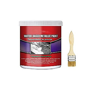 Plimida 100ML Water-Based Metal Rust Remover, Chassis Rust Converter, Multi Purpose Anti-rust Rust Remover Repair Protect, Maintenance Cleaning Rust Dissolver for Car, SUV, Truck, with Brush (1Pcs)