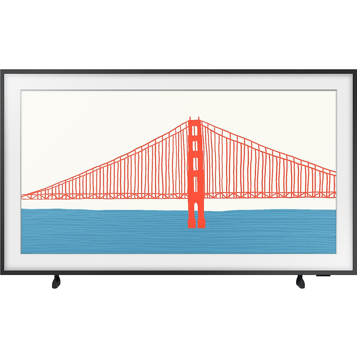 SAMSUNG 43-Inch Class Frame Series - 4K Quantum HDR Smart TV with Alexa Built-in (QN43LS03AAFXZA, 2021 Model)