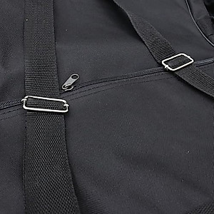 WUQIMUSC Cello Gig Bag soft case bag with Strong Straps Handle Practical Rainproof soft cello bag for 4/4 3/4 Cello,Black color