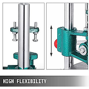 HACSYP Dough Sheeter, Dough Pastry Manual Press Machine with Cast Iron Base, Stainless-Steel Household Pizza Pastry Press, for Commercial (Size : 16cm)