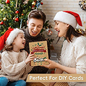 25 Sheets Brown Cardstock 8.5 x 11, 92lb/250gsm Kraft Card Stock Paper, Heavy Cardstock Printer Paper for Invitations, Scrapbooking, Crafts, Diy Cards, Decoration