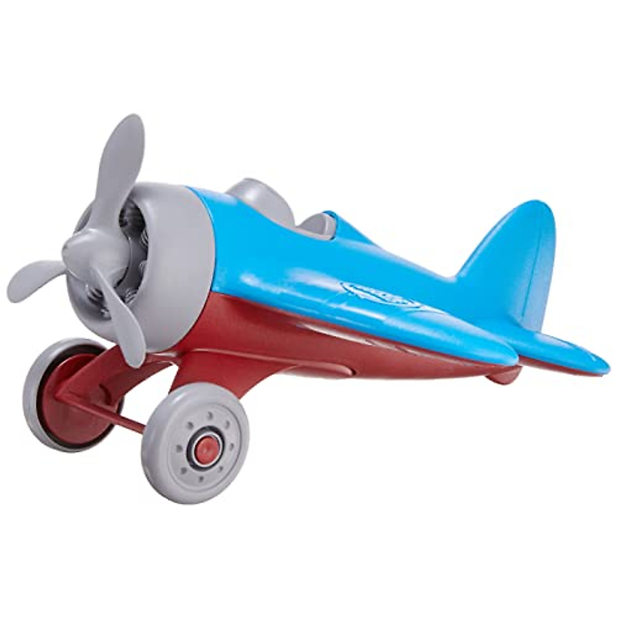 Green Toys Airplane Blue - Seaplane Yellow Bundle