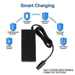 Power Supply and AV Cable for Gamecube, NGC AC Power Adapter & AV Cable Set, Power Cord and AV Cable Compatible with Nintendo Gamecube Console