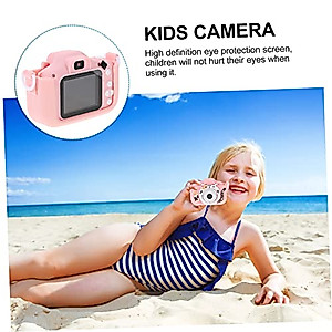 Milisten Toddler Camera 3pcs Portable Digital for Cat Kids Video Children Gaming Recorder Selfie Toddler Girls Camera Mini Cameras P Cartoon Boys Toy Digital Camera