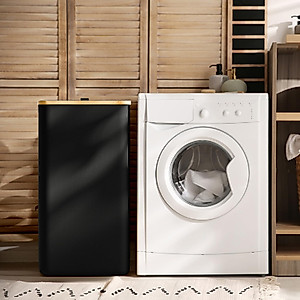Laundry Hamper with Lid,100L Large Laundry Basket with Removable Inner Bag,Dirty Clothes Hamper Laundry for Bedroom Dorm Aesthetic