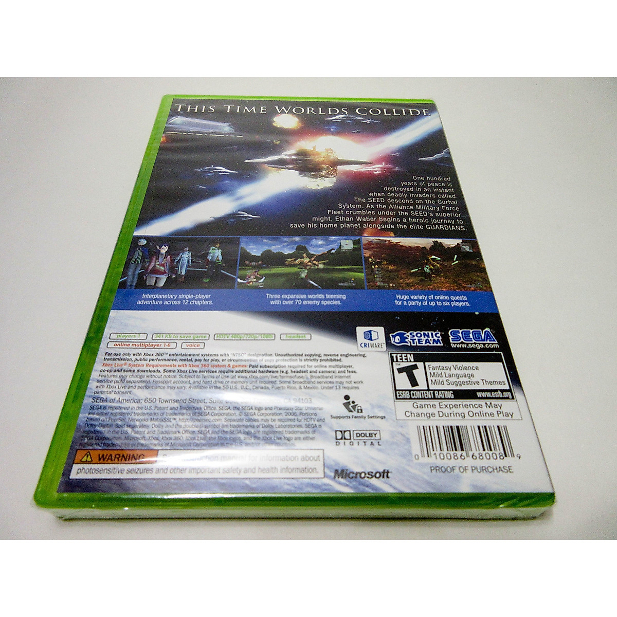 Phantasy Star Universe - Xbox 360