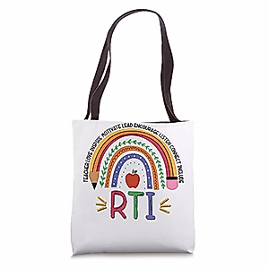 r83g RTI Response To Intervention Teacher Back To School Tote Bag