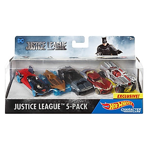 Hot Wheels DC Universe Justice League 5-Pack, Vehicle