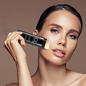 Boobeen Air Cushion CC Stick Moisturizing CC Cream Concealer Full Coverage Foundation Makeup Color Correcting Cream to Create Natural Makeup, Oil-Free