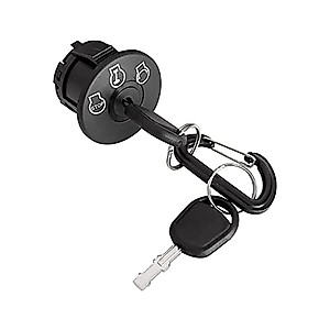 Ignition Switch 925-04228 Fit for Cub Cad et Mower - 3 Position Key Switch Compatible with Cad RZT-42 RZT-50 RZT-54 Riding Mower, Troy-Bilt Mustang XP 42 50 54 Zero Turn Mower, Replace 725-04228