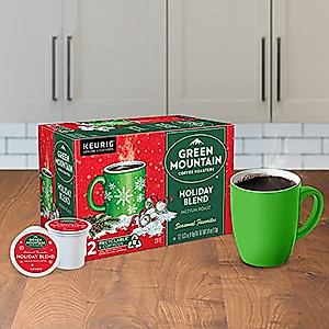 Green Mountain Coffee Roasters K-Cups, Holiday Blend, 12 Count