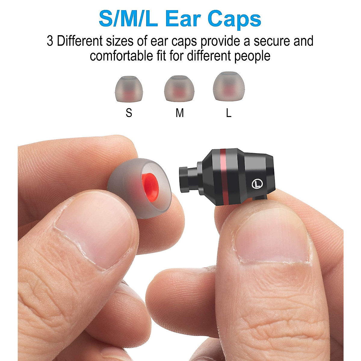 VR Stereo Magnetic Attach Earphones Earbuds for Oculus Quest 2- Custom Short Length Cable -Single Channel Separate Left and Right Calibrated- Magnetic Attach Organizer Experience