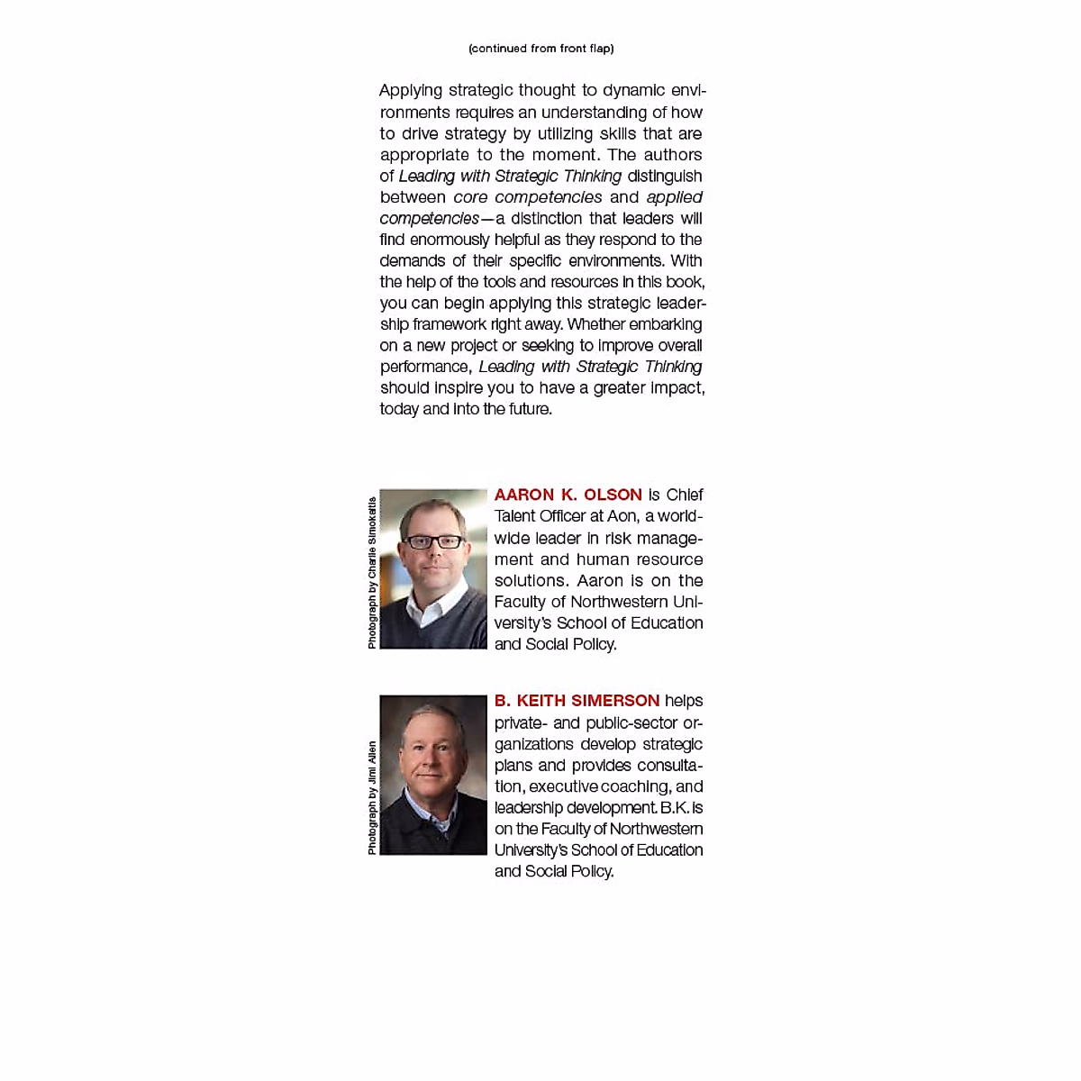 Leading with Strategic Thinking: Four Ways Effective Leaders Gain Insight, Drive Change, and Get Results